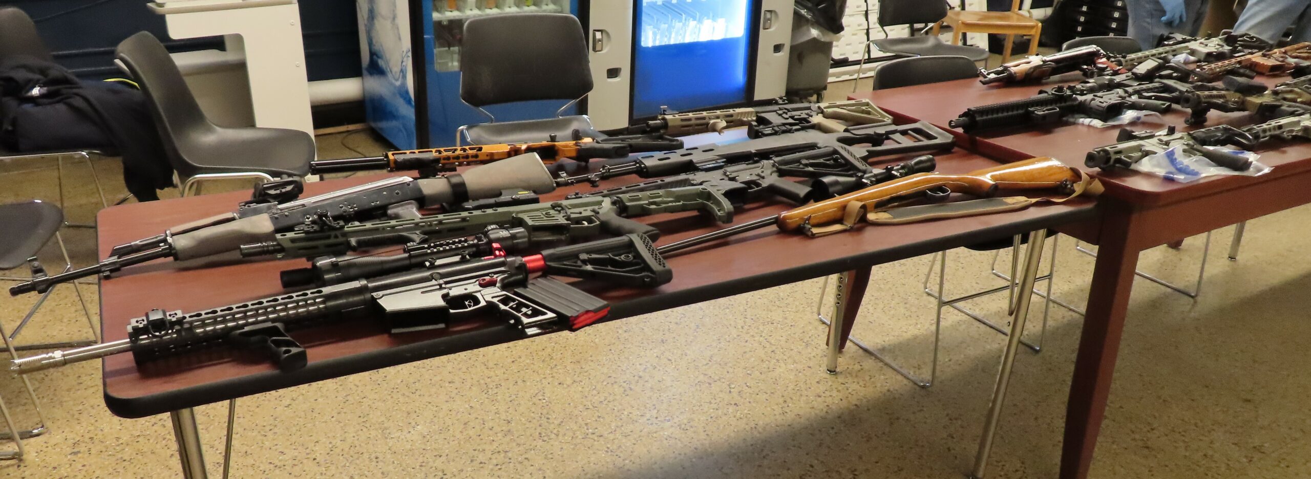MORE THAN 30 FIREARMS RECOVERED FROM ROCKAWAY BEACH HOME - OFFICE OF ...