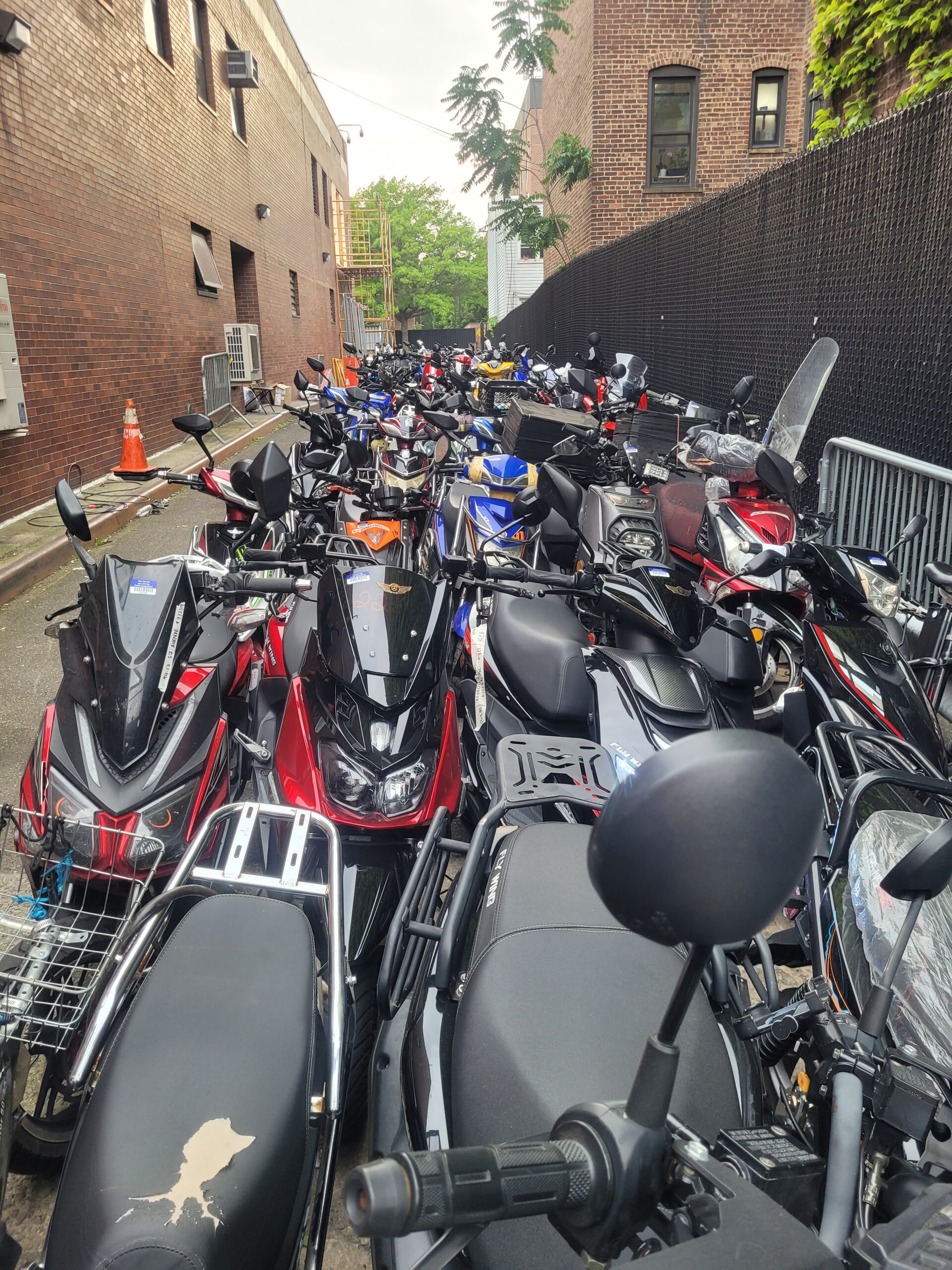 NEARLY 100 ILLEGALLY PARKED SCOOTERS SEIZED BY DA’S OFFICE AND NYPD ...