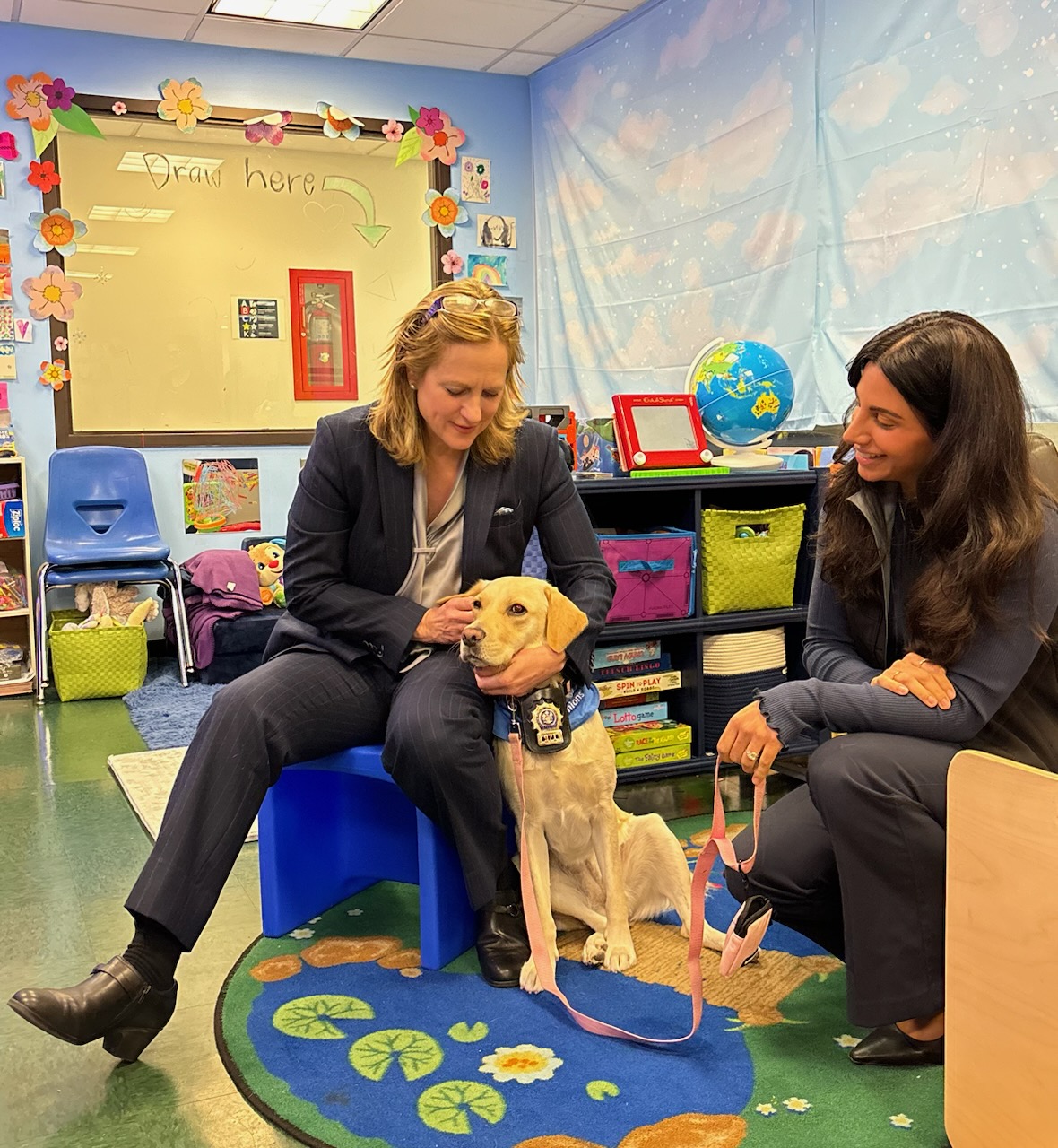 DA KATZ INTRODUCES FACILITY DOG NAMED KIMI TO ASSIST IN SPECIAL VICTIM ...